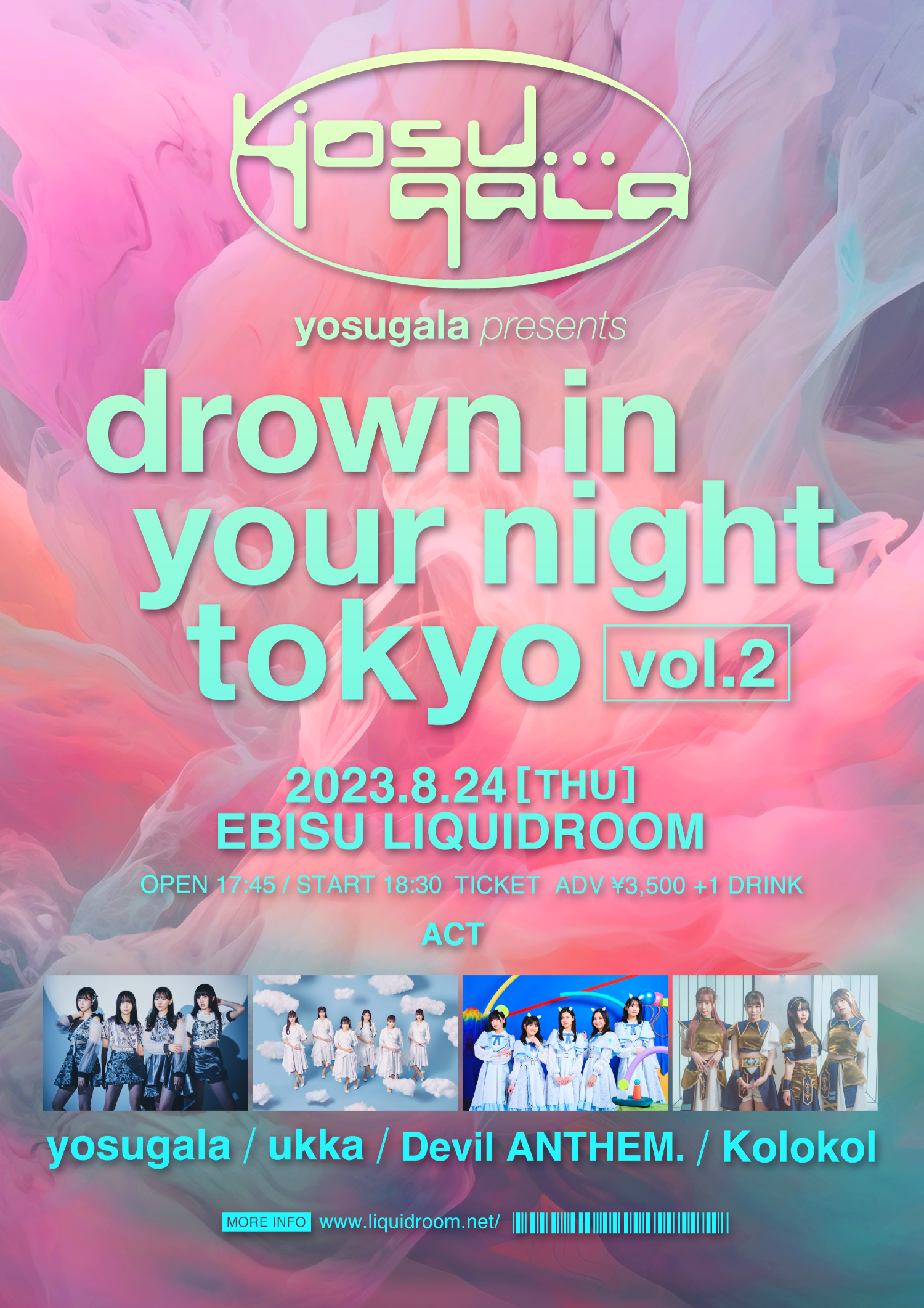 drown in your night tokyo vol.2 / LIQUIDROOM [リキッドルーム]